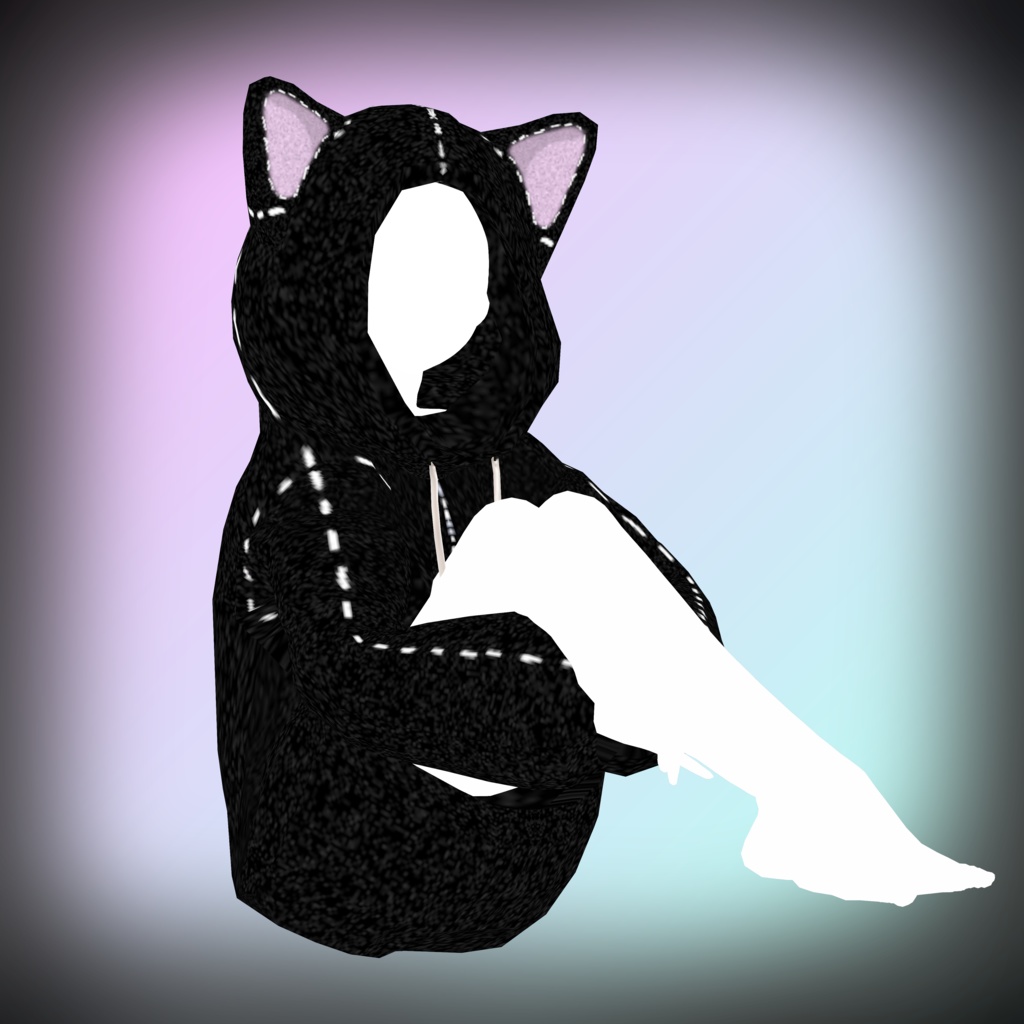 Rigged Kitty Hoodie (compatible with vtubers AND Vrchat) - 𝕋𝕦𝕓𝕖𝕣 𝕍𝕒𝕦𝕝𝕥 ...