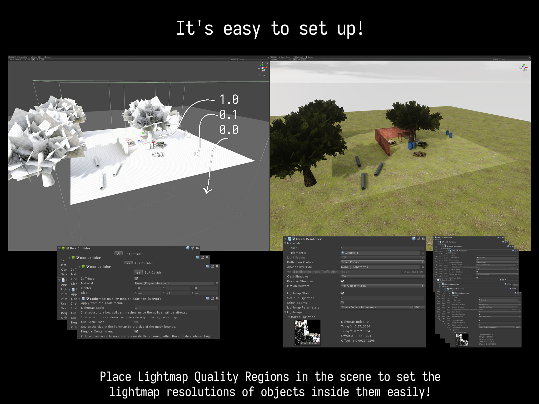 Lightmap Quality Regions - Starlit Wanderings - BOOTH