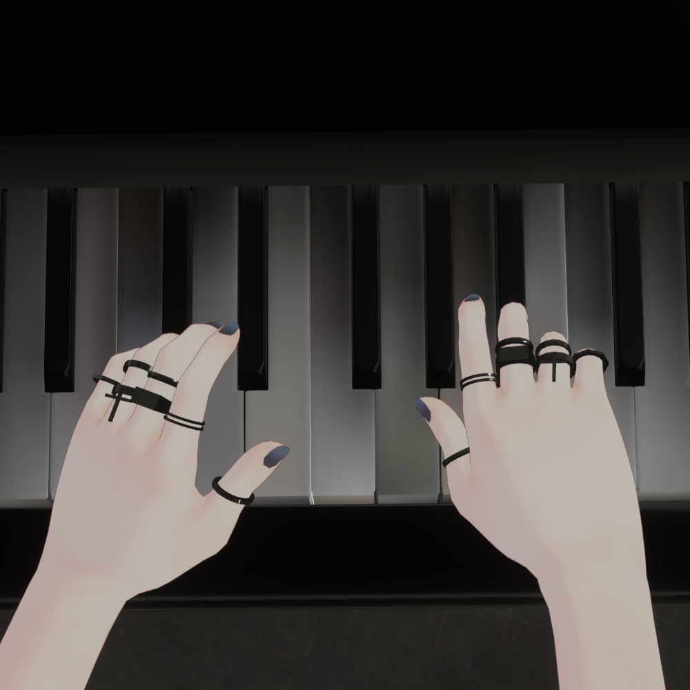 【VRChat向け】 ring set 指輪セット - Roadworks - BOOTH