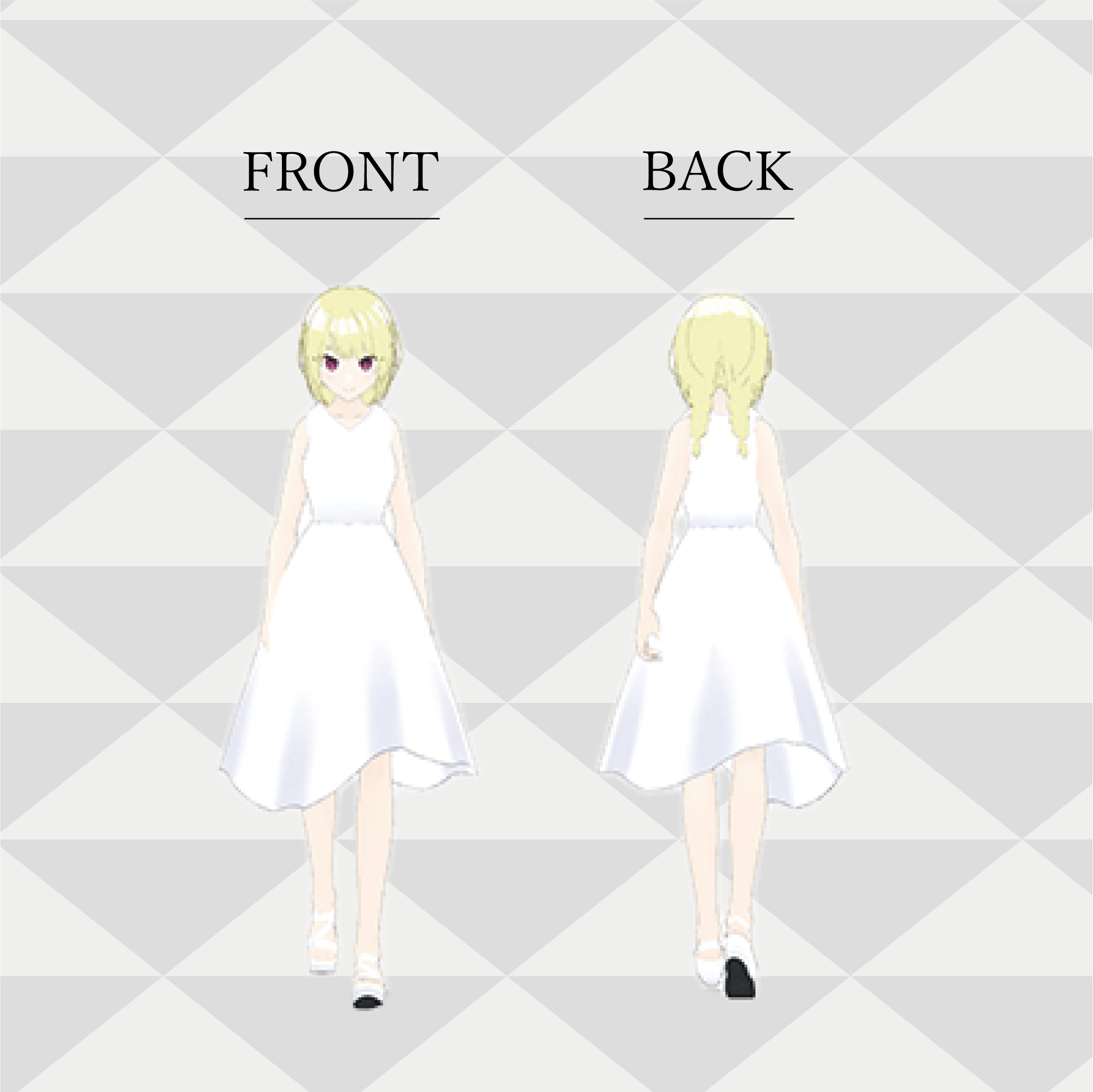 【全品半額セール中】茉莉 / Mari【VRChatアバター想定3Dモデル】 - あさば工房 - BOOTH