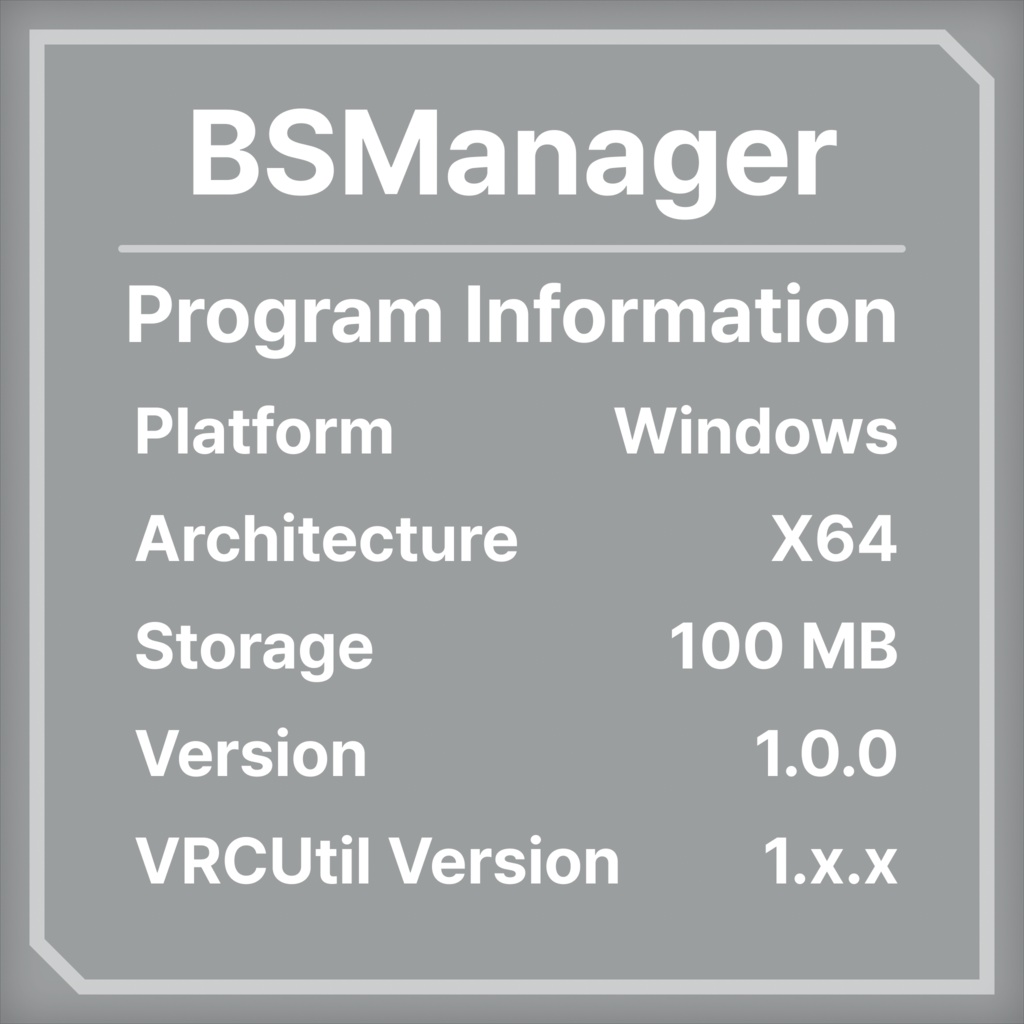BSManager - BaseStation Power Manager - Haruna5718 - BOOTH