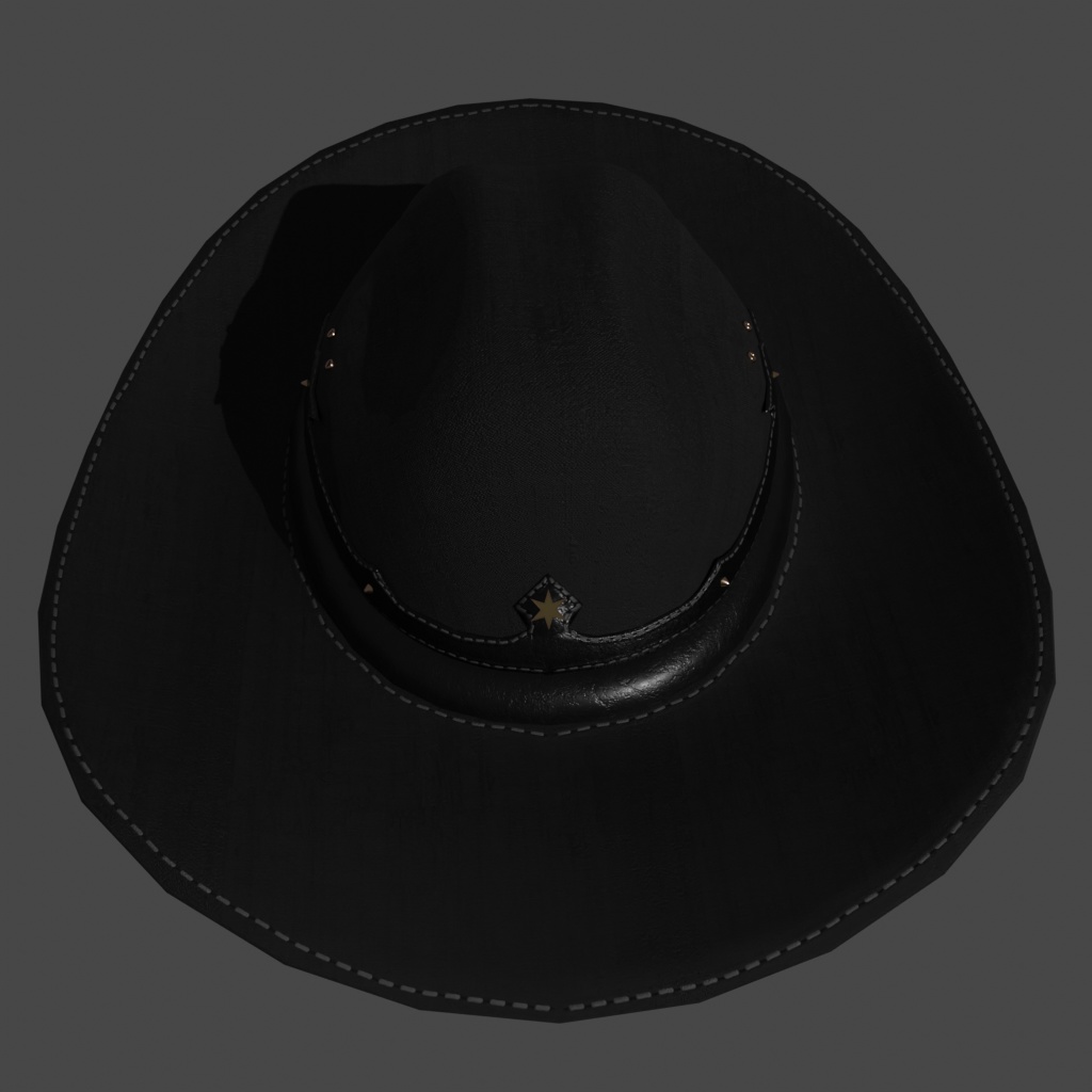 Ranch Hat [ VRChat ] - Parrot's Conch - BOOTH