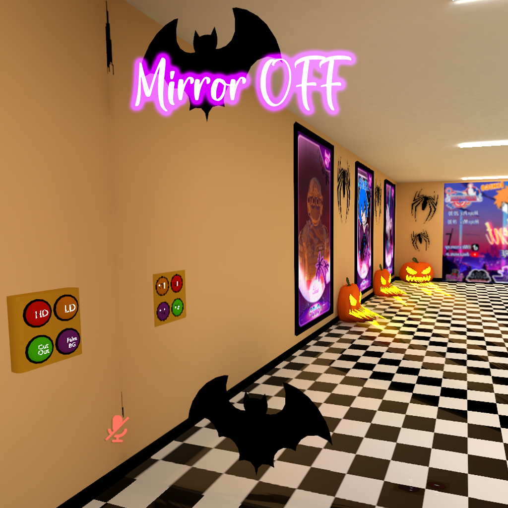 [VRChat] Super Mirrors V2.0 - HD, LD, CutOut, FakeBG - Parrot's Conch ...