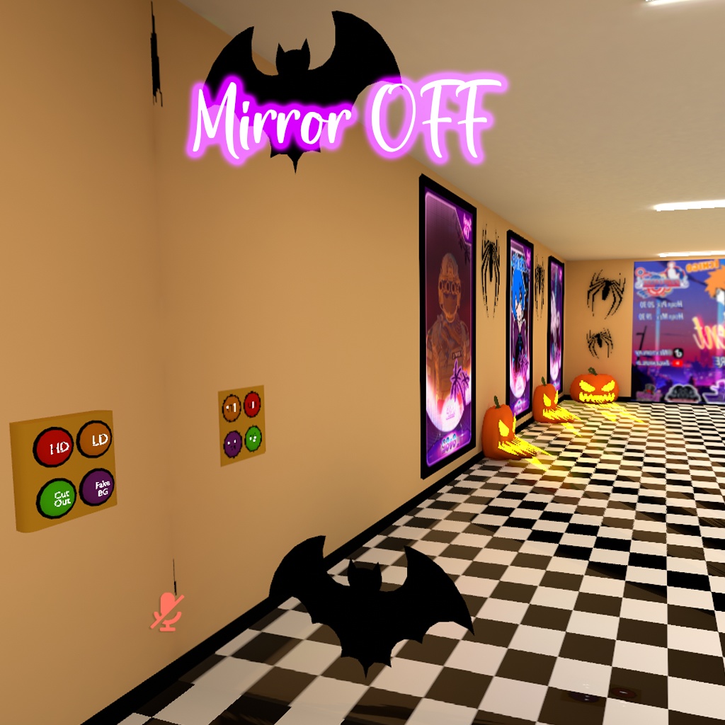 [VRChat] Super Mirrors V2.0 - HD, LD, CutOut, FakeBG - Parrot's Conch ...