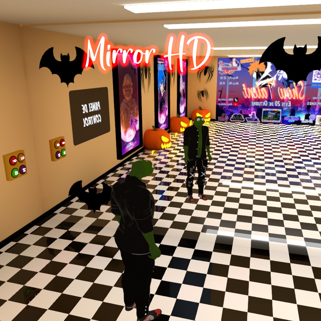 [VRChat] Super Mirrors V2.0 - HD, LD, CutOut, FakeBG - Parrot's Conch ...