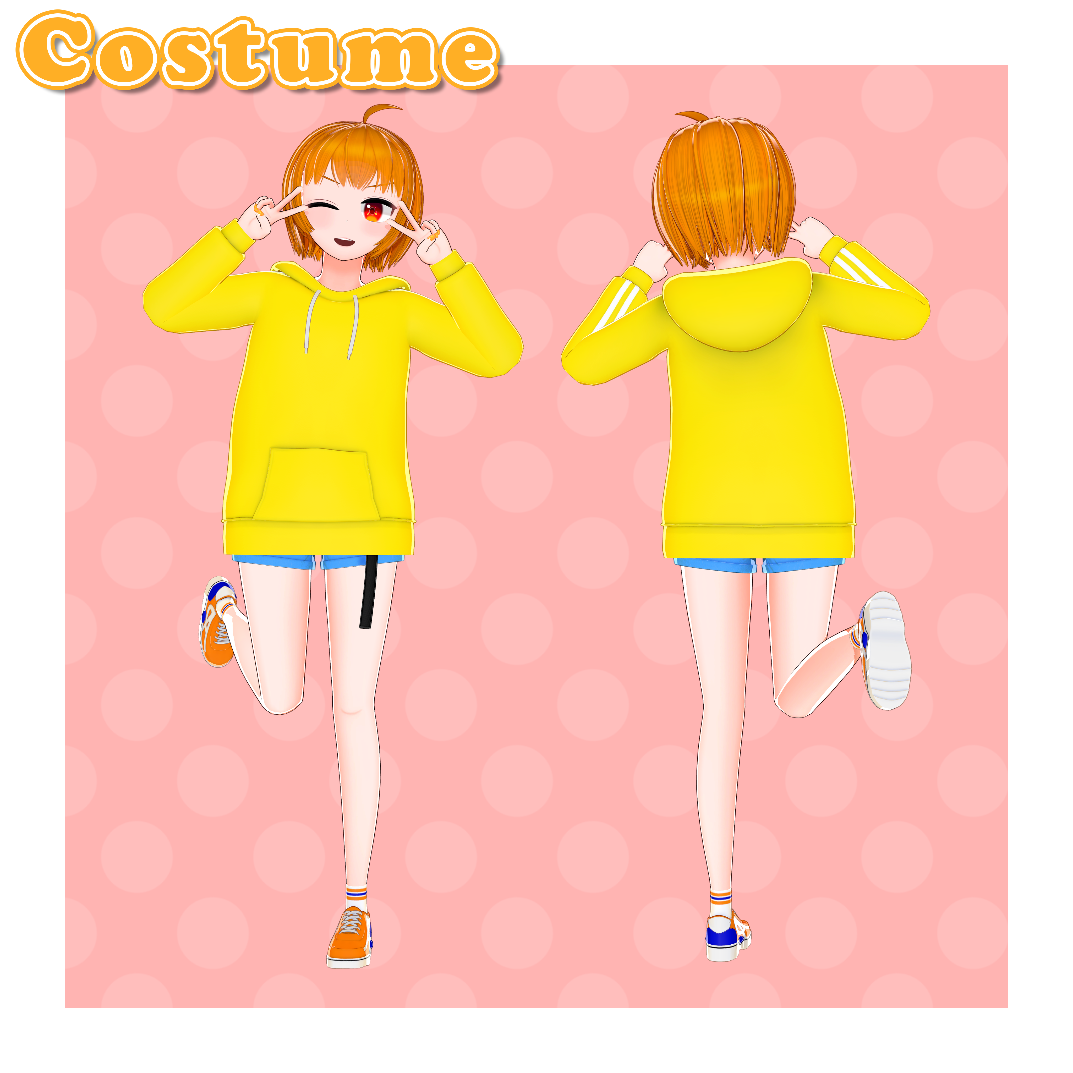 ミカン Mikan / オリジナル3Dモデル - レアペア - BOOTH