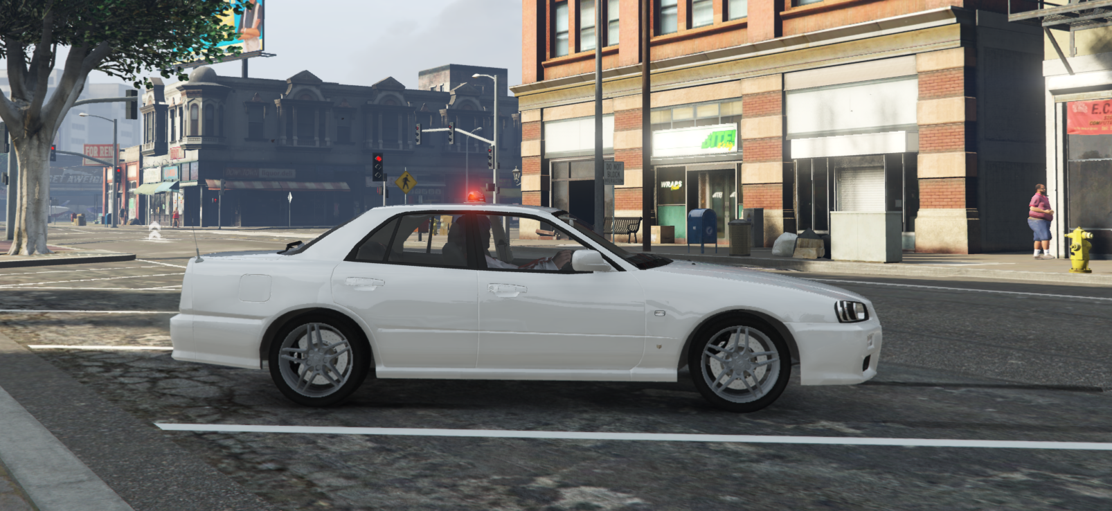 [GTA5 FiveM] 日産ER34覆面パトカー MOD - 味噌 - BOOTH