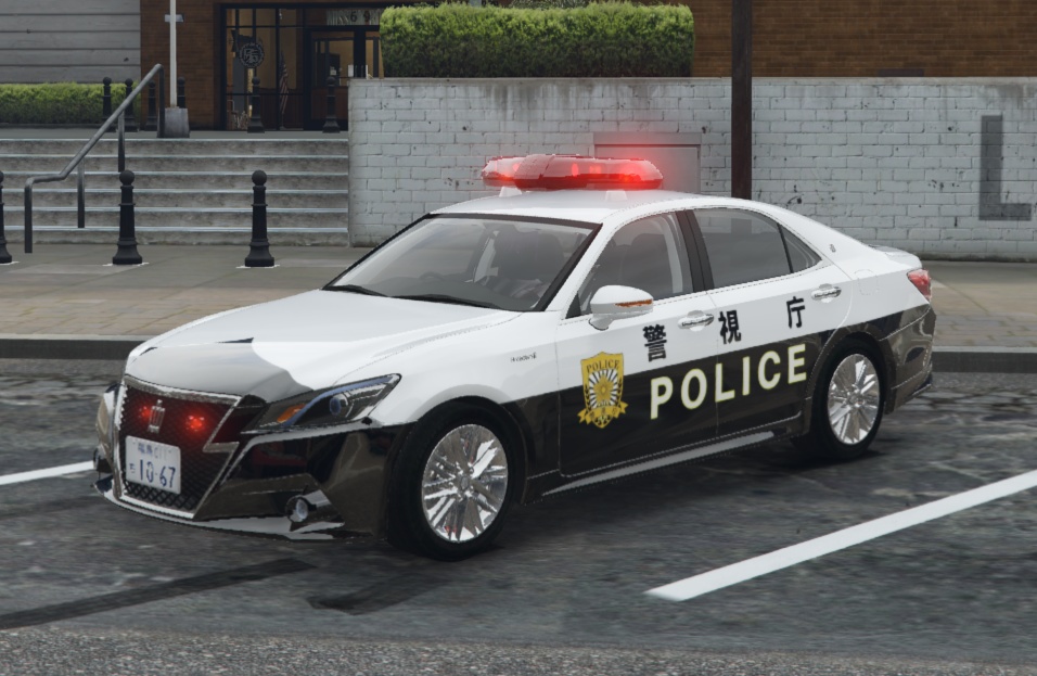 [GTA5 FiveM] トヨタ210系アスリート パトカー MOD - 味噌 - BOOTH