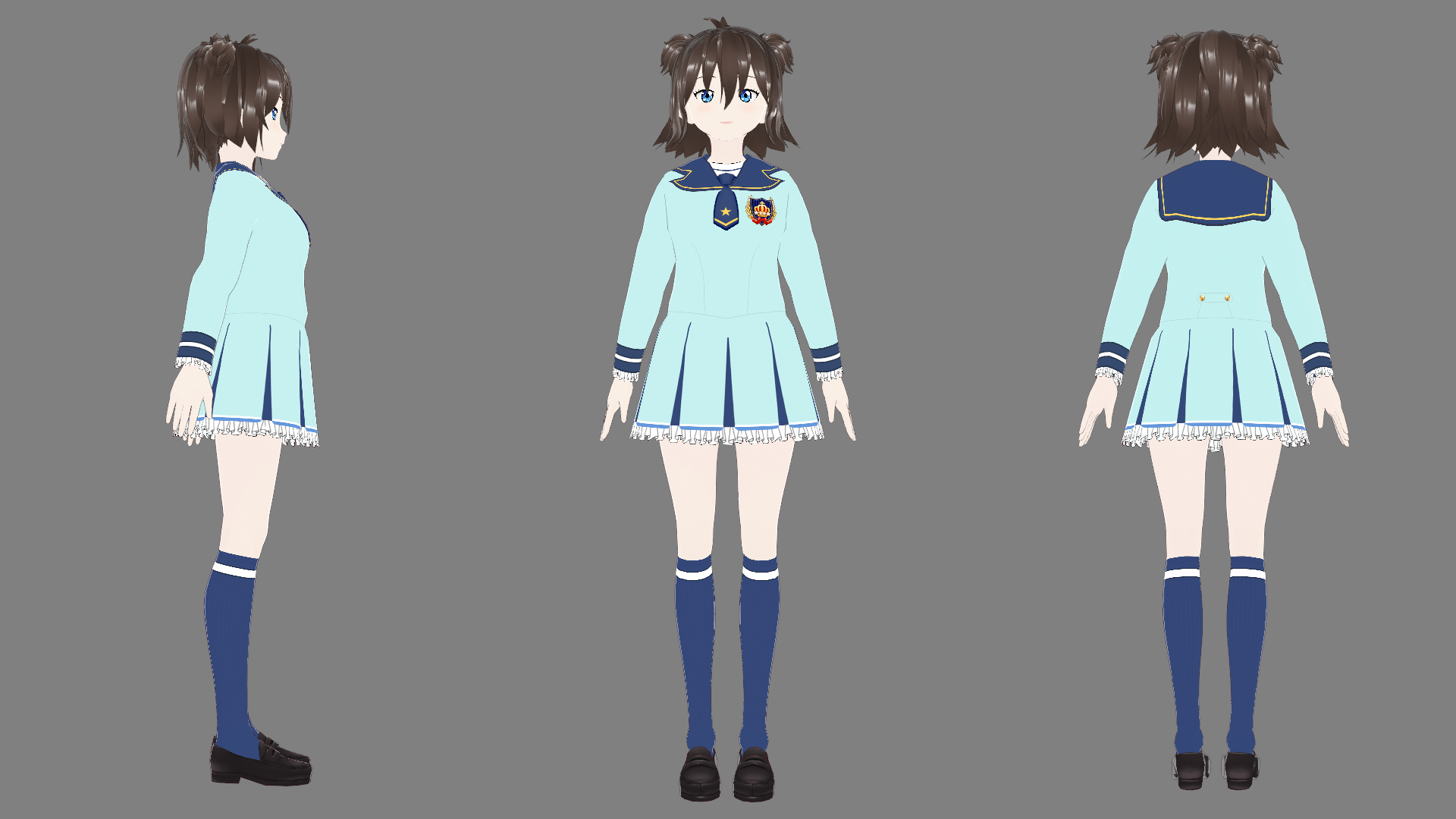 [VRoid] Aikatsu Stars! - Four Star Academy General Uniform Coord -アイカツ ...