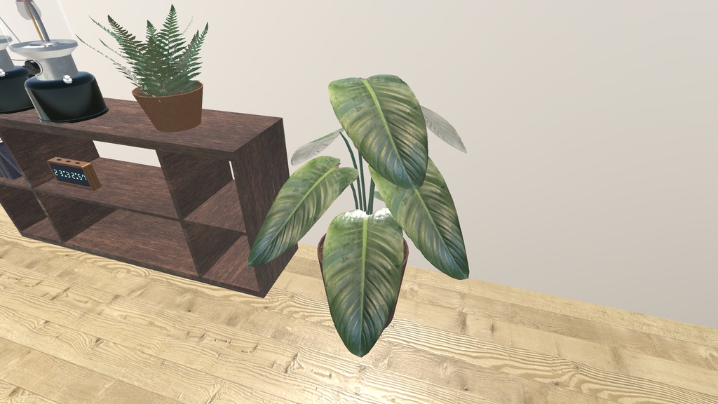 VRChat想定 おしゃれ観葉植物 - 雑貨屋MeHer - BOOTH