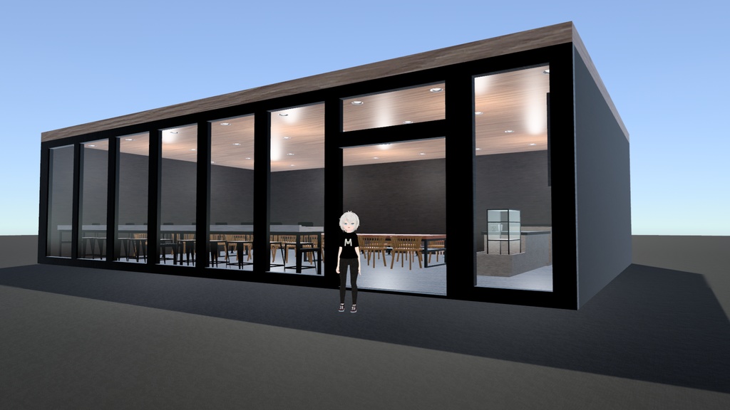 VRChat想定 コーヒーショップセット - 雑貨屋MeHer - BOOTH