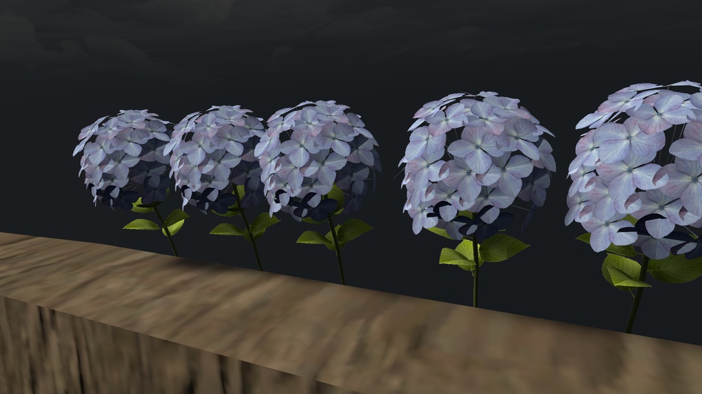 VRChat想定 紫陽花 - 雑貨屋MeHer - BOOTH