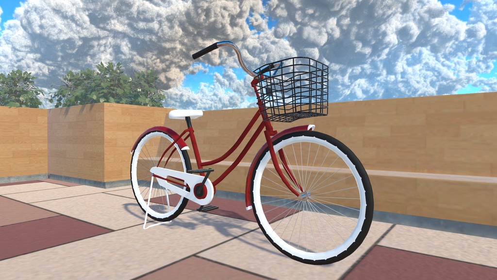 VRChat想定 SuperMotherBicycle改 - 雑貨屋MeHer - BOOTH