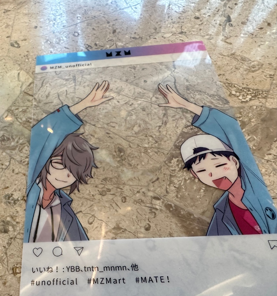 SNS風クリアカード - HnU - BOOTH