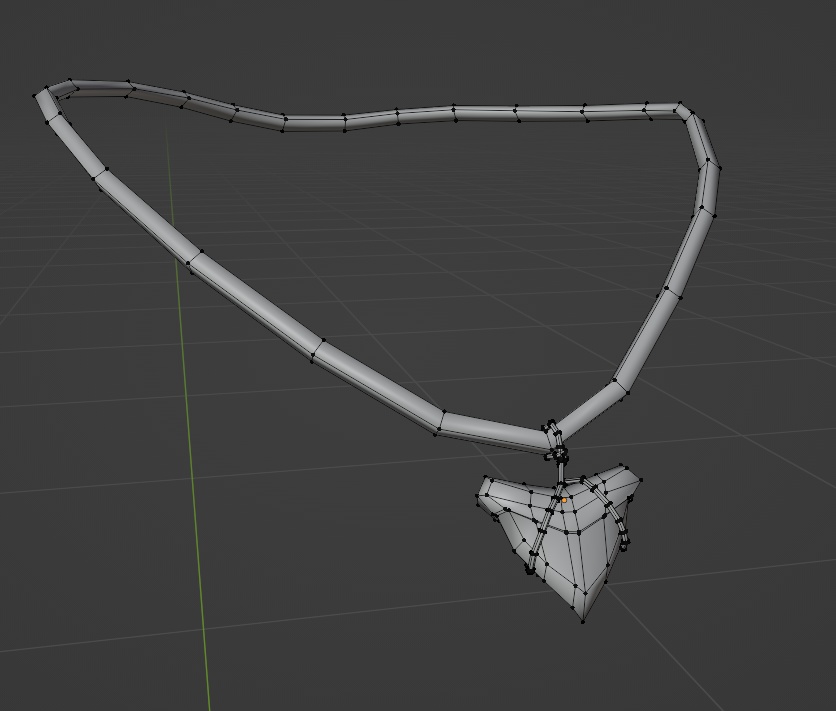 Sharktooth Necklace [VRChat] - cocorohan - BOOTH