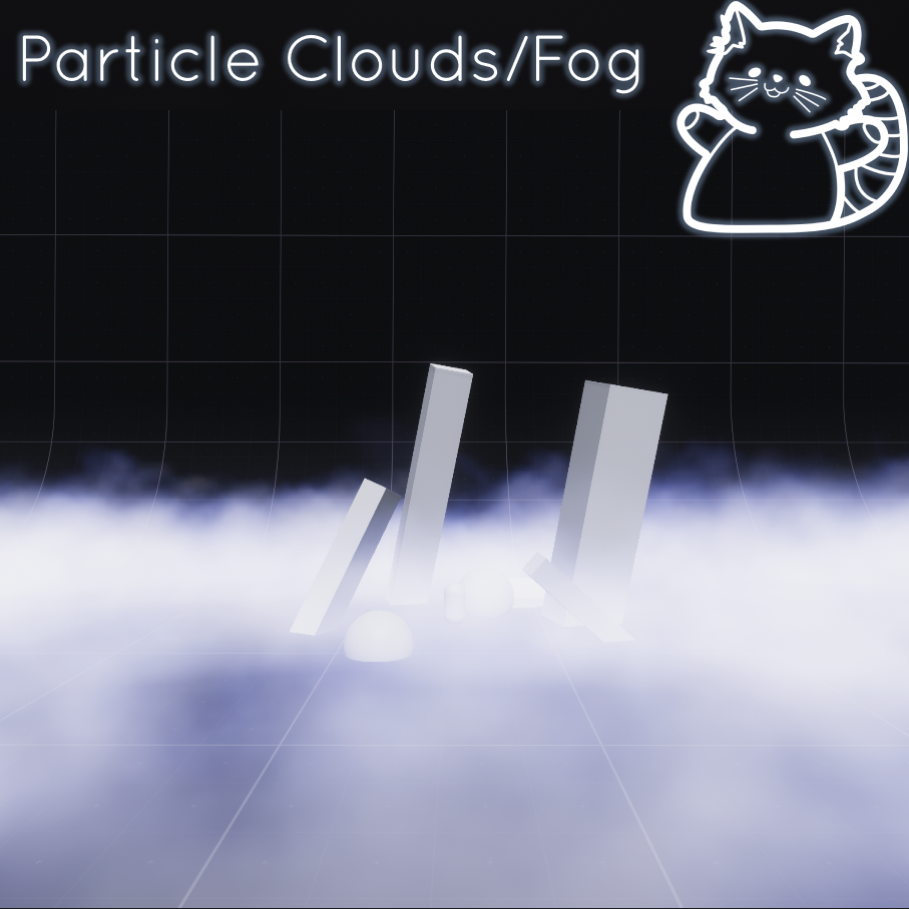 Unity/VRChat Particle Clouds/Fog - ReddPanda - BOOTH