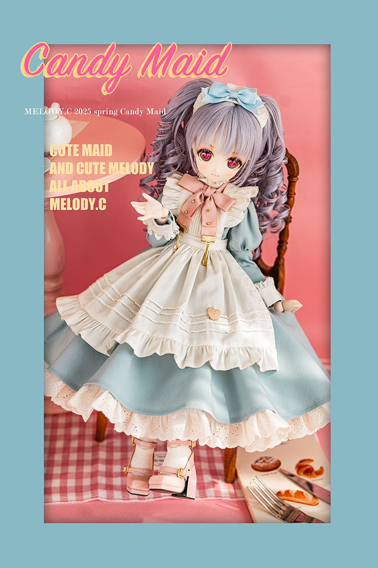 【SDM/MDD】Candy Maid ワンピースセット long ver. - Doll Workshop MELODY.C - BOOTH