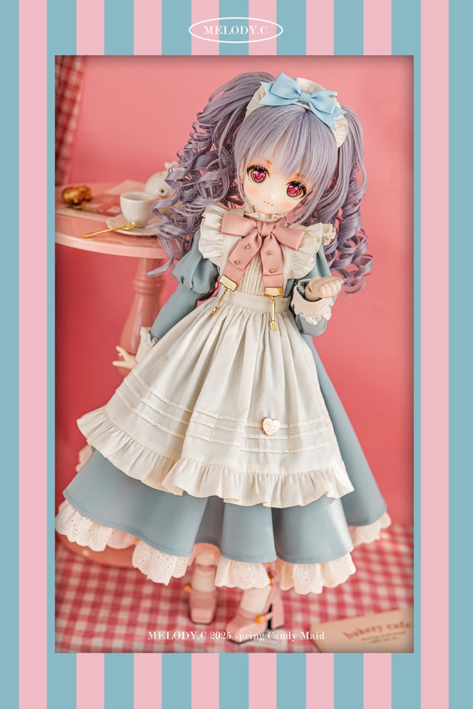 【SDM/MDD】Candy Maid ワンピースセット long ver. - Doll Workshop MELODY.C - BOOTH