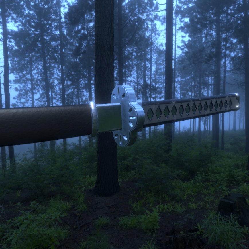 Katana Wakizashi [VRChat] - Your Rainy Day - BOOTH