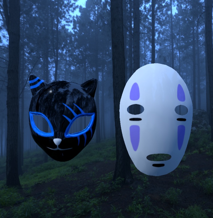 Masks [VRChat] - Your Rainy Day - BOOTH