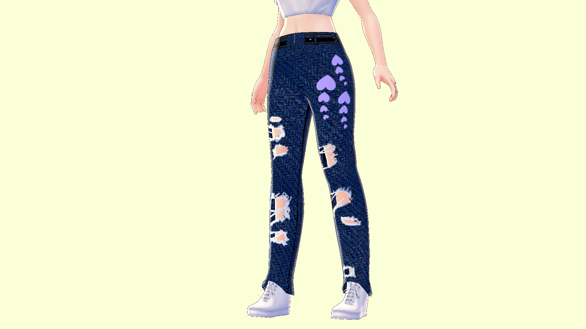 ~ Vroid Ripped Jeans ~ - Diamond's Shop - BOOTH