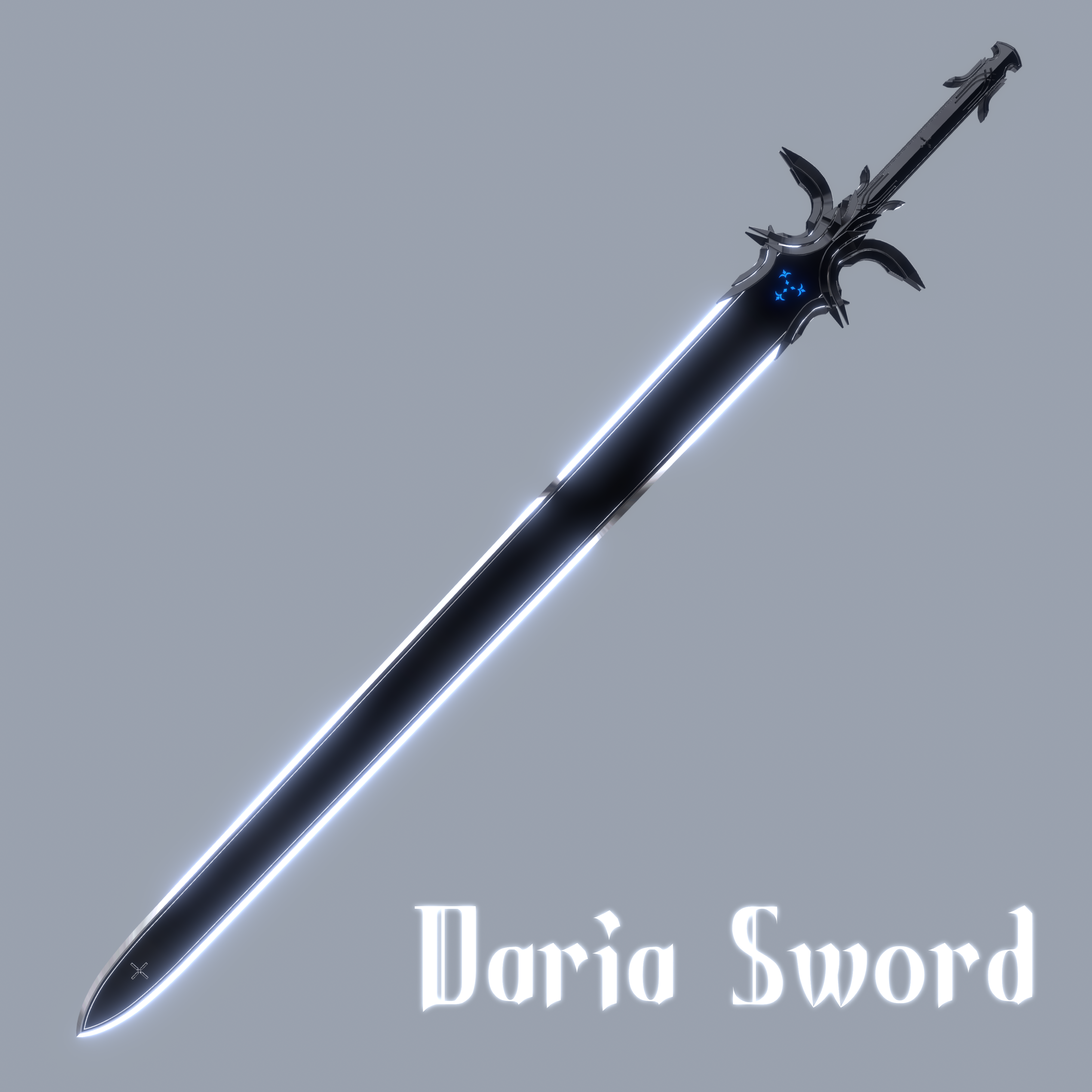 Daria-Sword【オリジナル3Dモデル】 - オトギバナシ - BOOTH