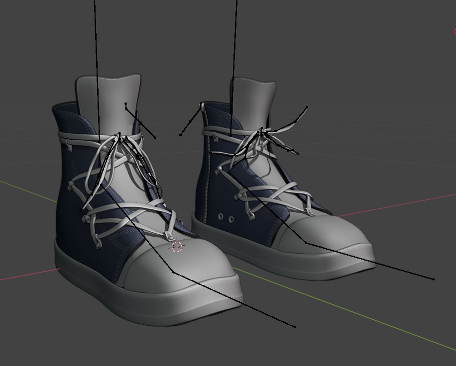 Shoes - Rick Ows Hex 3D Model [VRChat Ready] - DvLRaphy - BOOTH
