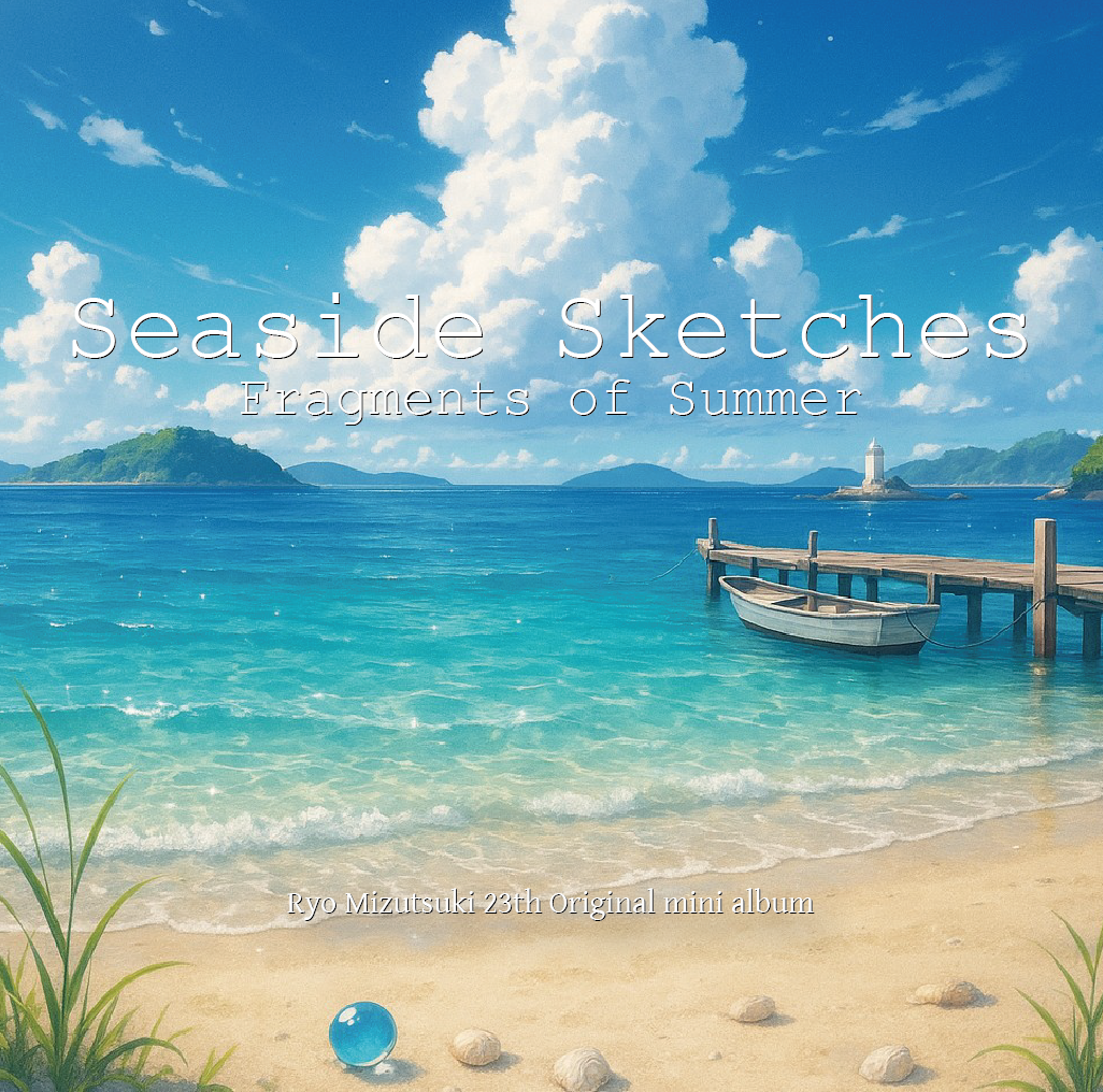 23th mini Album "Seaside Sketches Fragments of Summer" - にゃんこBOOTH - BOOTH