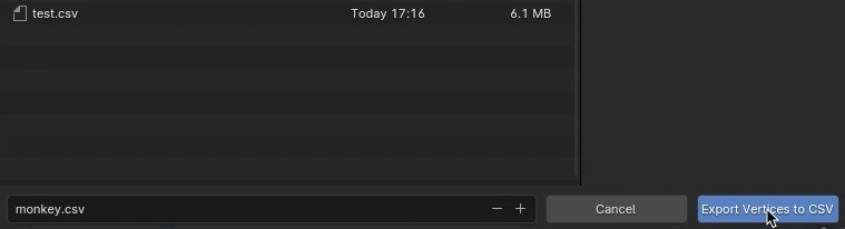 無料版あり / CSV Import & Export【Blender Addon】 - Chan's Shop - BOOTH
