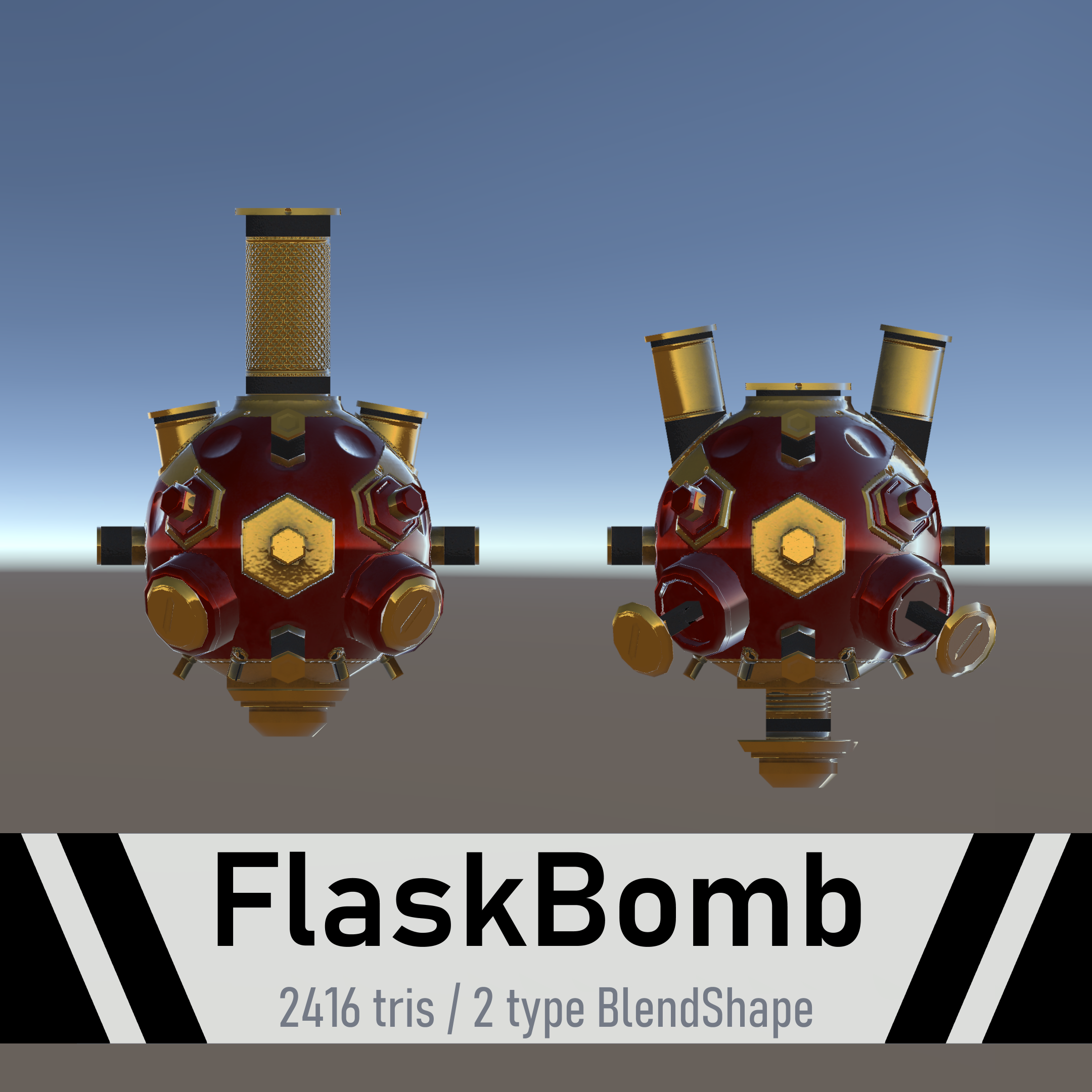 Flask Bomb フラスコ爆弾 - SYS / SHOP_6 - BOOTH