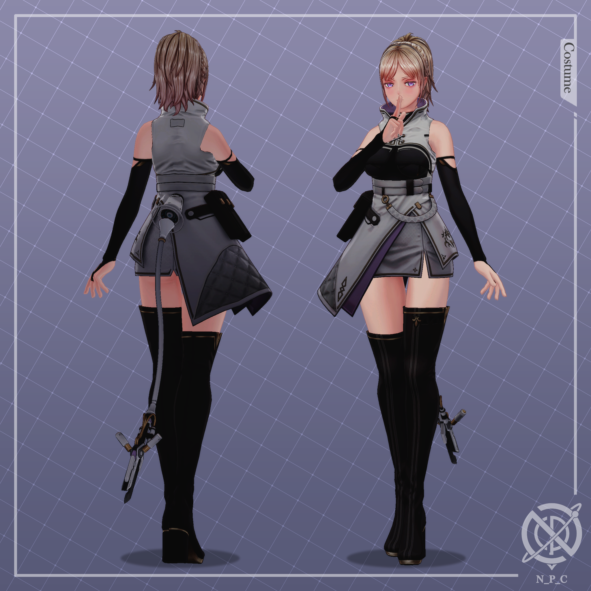 【3Dモデル】Esmel4 - N_P_C - BOOTH