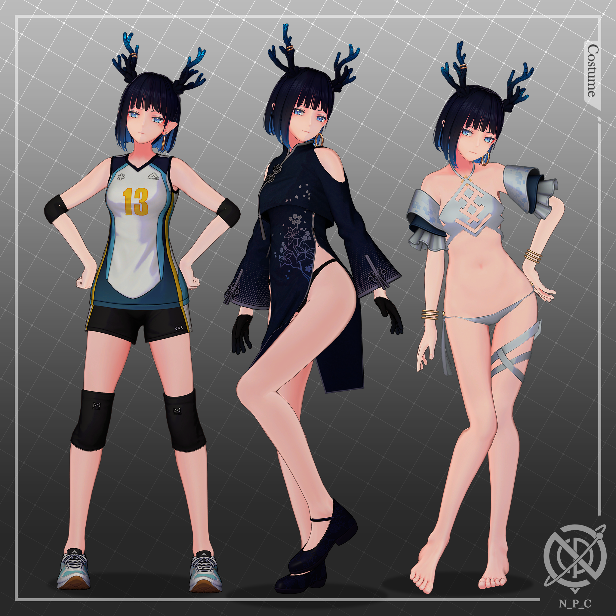 【3Dモデル】縹華 -Hyouka- - N_P_C - BOOTH