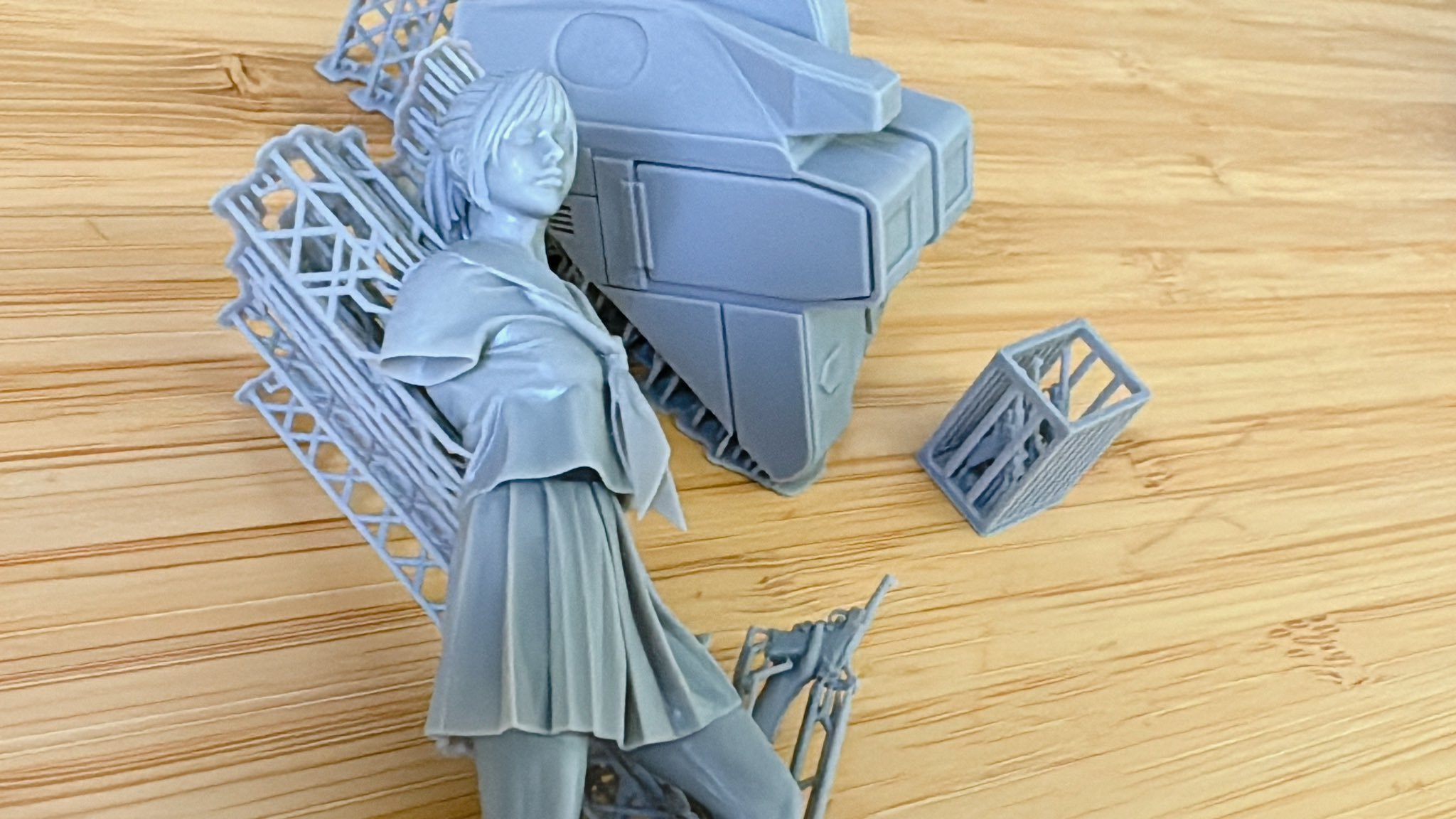 1/20 Luger Girl - Azuma Models - BOOTH