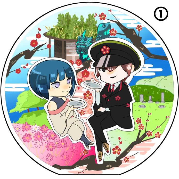 創作南北朝時代アクスタ - bnnb - BOOTH