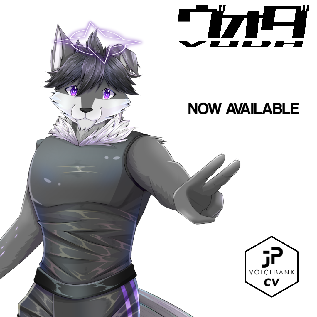 VODA (ヴォダ) UTAU Voicebank - JP CV - VODA - BOOTH