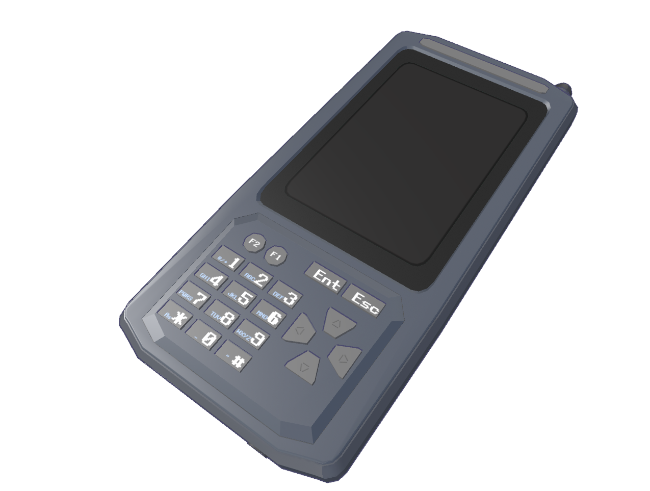 3Dモデル 個人用情報端末 "PDA-01" - 麻婆弾ストア - BOOTH