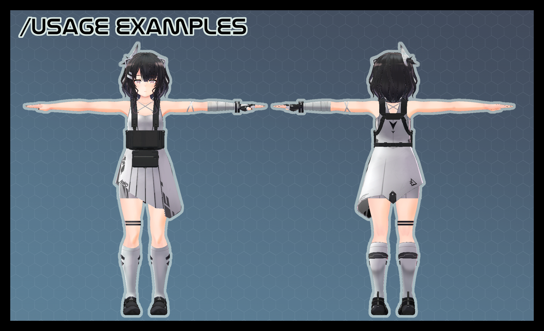 【Leeme＆Reeva用】3Dモデル X200タクティカル ライトウェイト リグ - 麻婆弾ストア - BOOTH