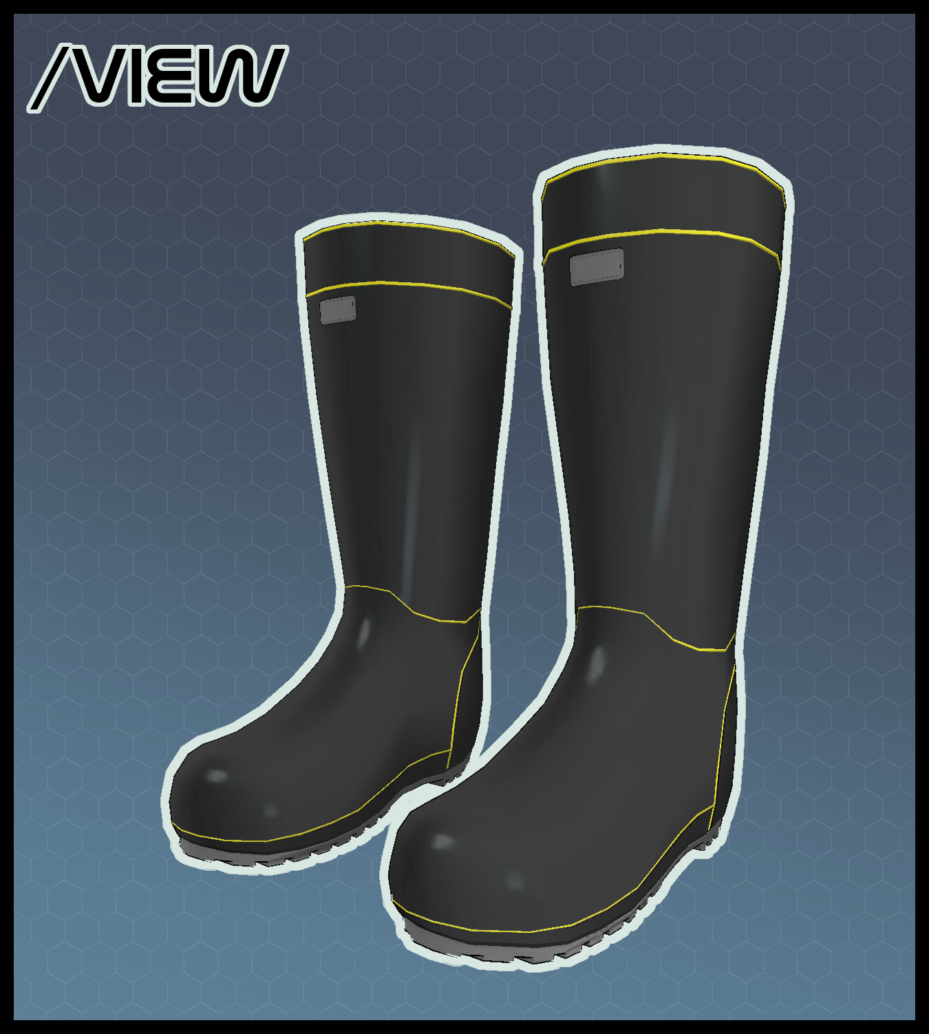 【Leeme＆Reeva用】3Dモデル ゴム長靴 - 麻婆弾ストア - BOOTH