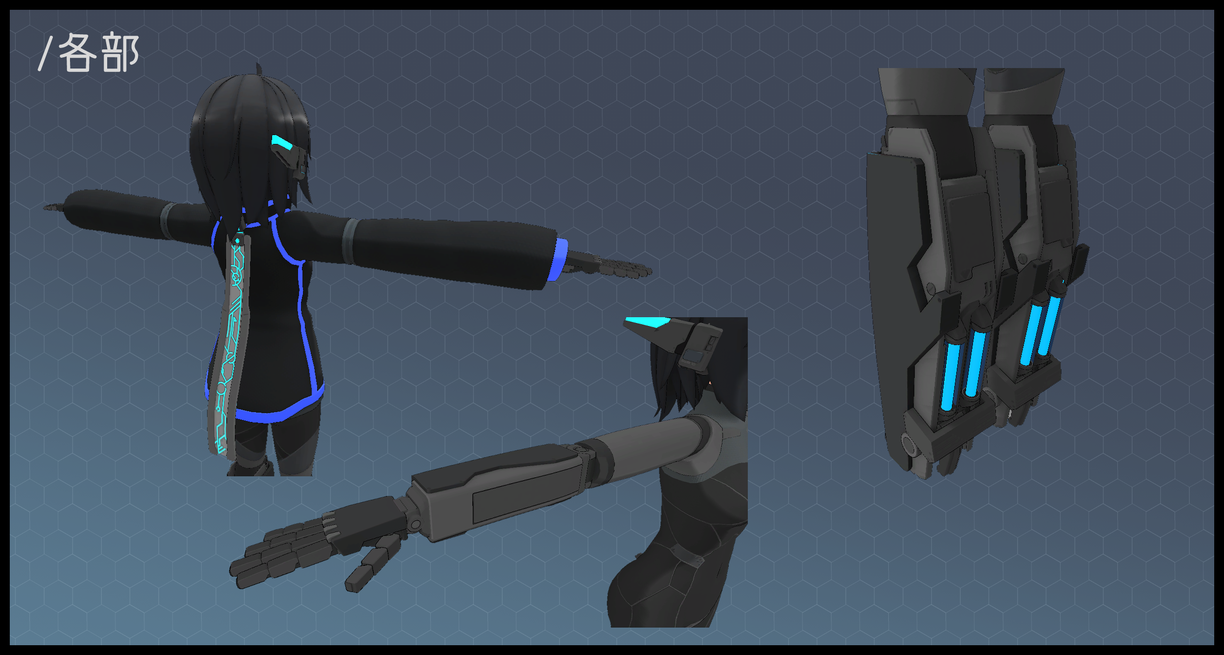 オリジナル3Dモデル Mark101:Crawler Advanced - 麻婆弾ストア - BOOTH