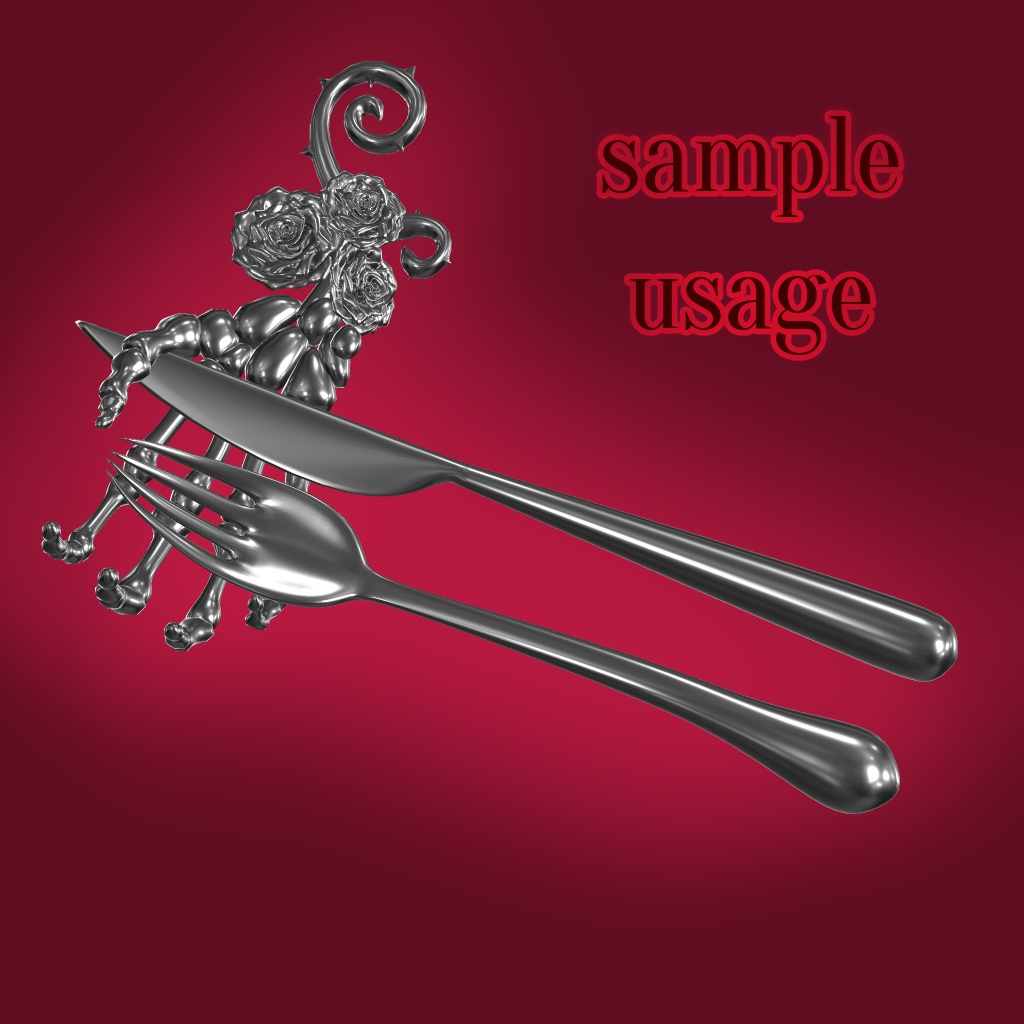 カトラリーセット-Cutlery set- - Lunatic Gift - BOOTH