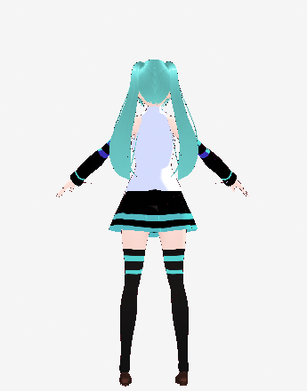 Hatsune Miku ( full Vroid Model) - lyraaa - BOOTH