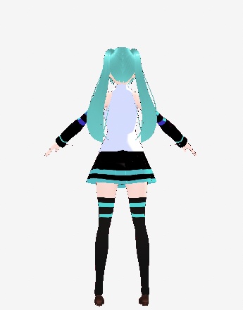 Hatsune Miku ( full Vroid Model) - lyraaa - BOOTH