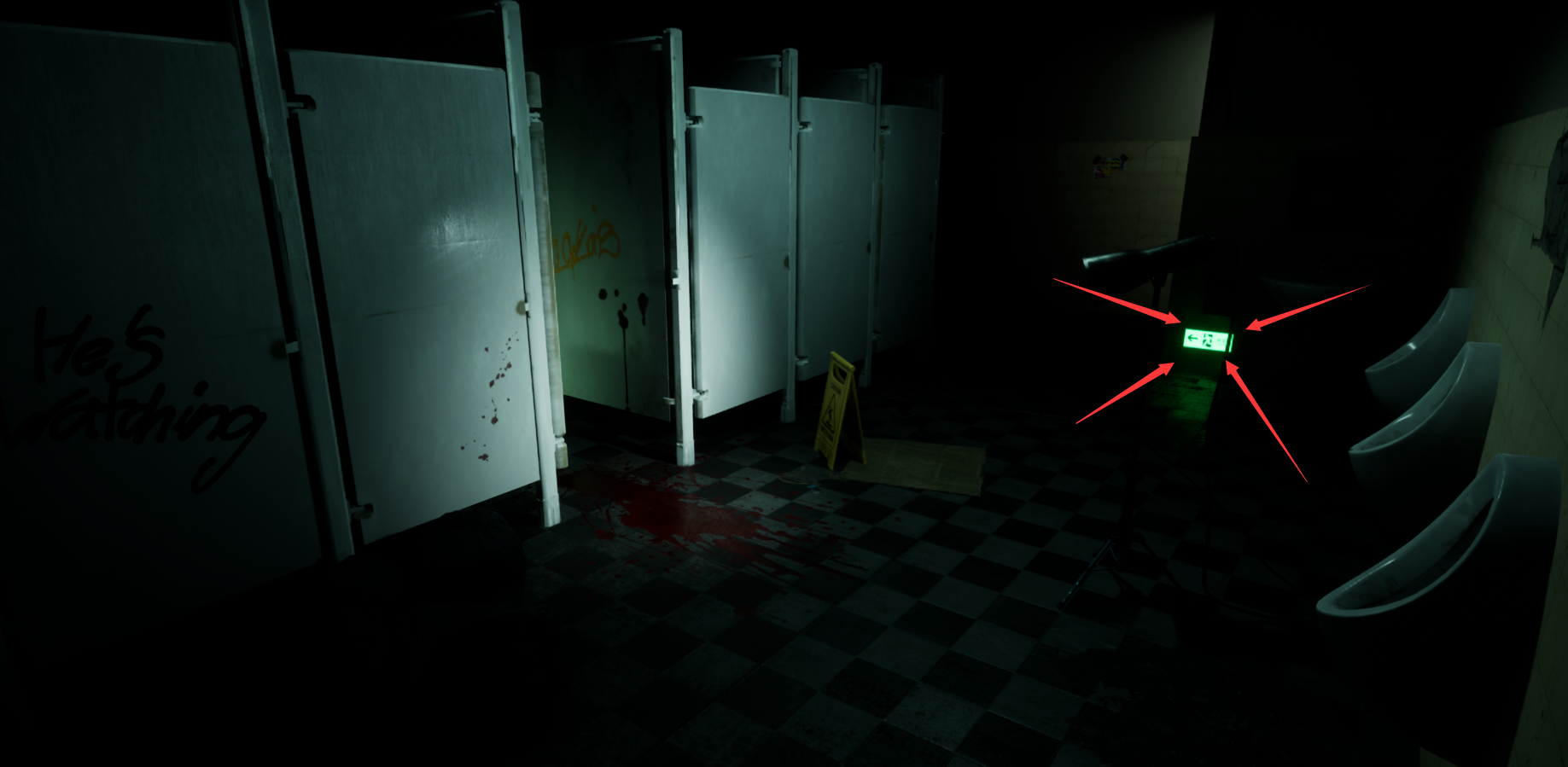 EXIT標識 避難誘導 （無料） - Echo-sk - BOOTH