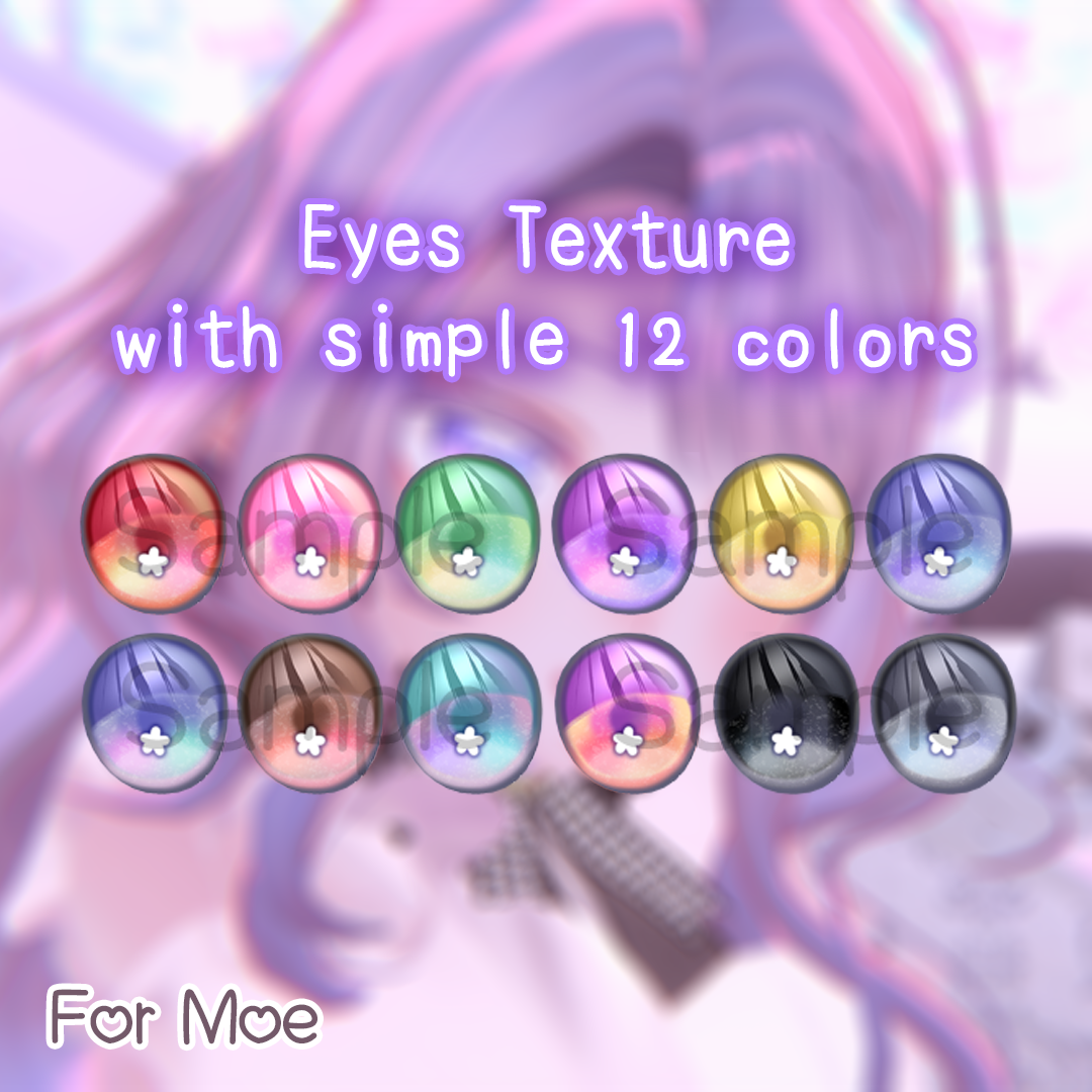 ☆【萌 Moe】Flowery Eyes & Makeup Texture - aarumimi - BOOTH