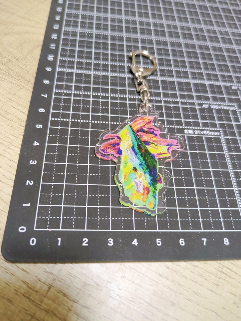 抽象タッチアクキー - AOIUNI SHOP - BOOTH