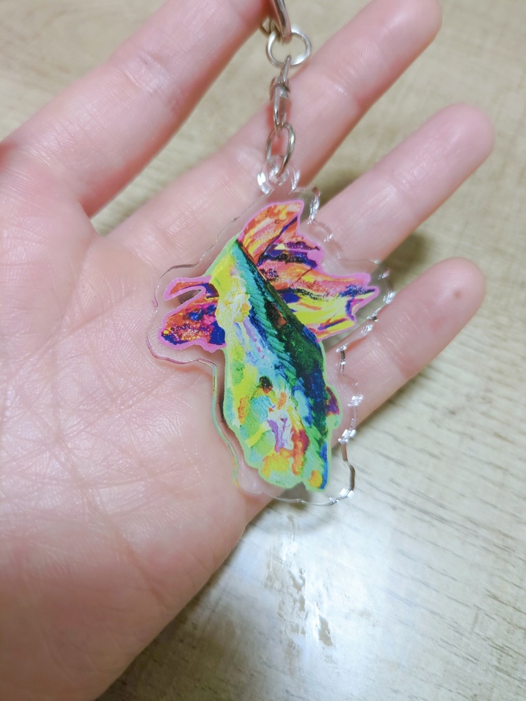 抽象タッチアクキー - AOIUNI SHOP - BOOTH