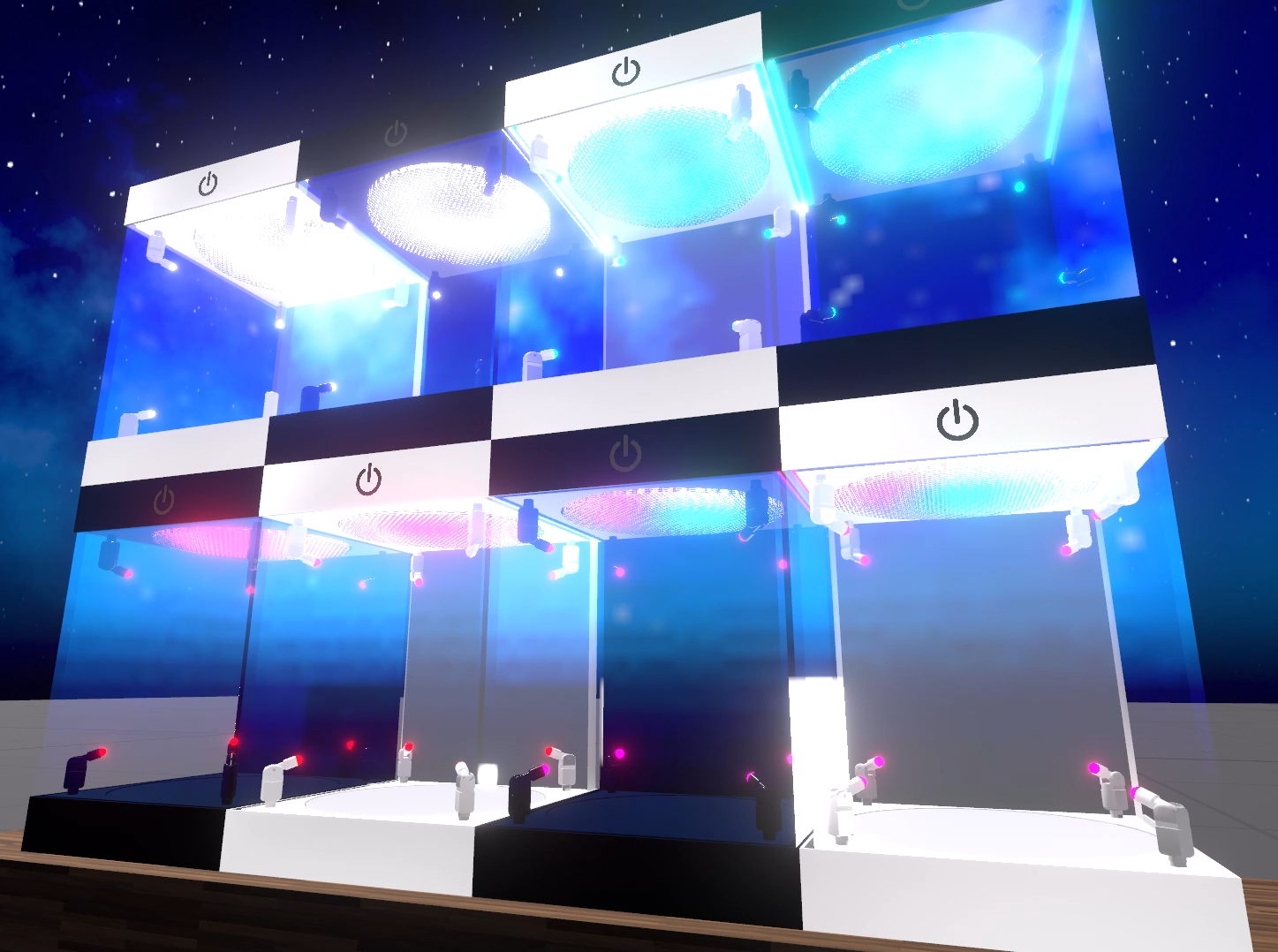 【VRC用】Mashiro's Showcase【ワールドギミック】 - 雅白神社 - BOOTH