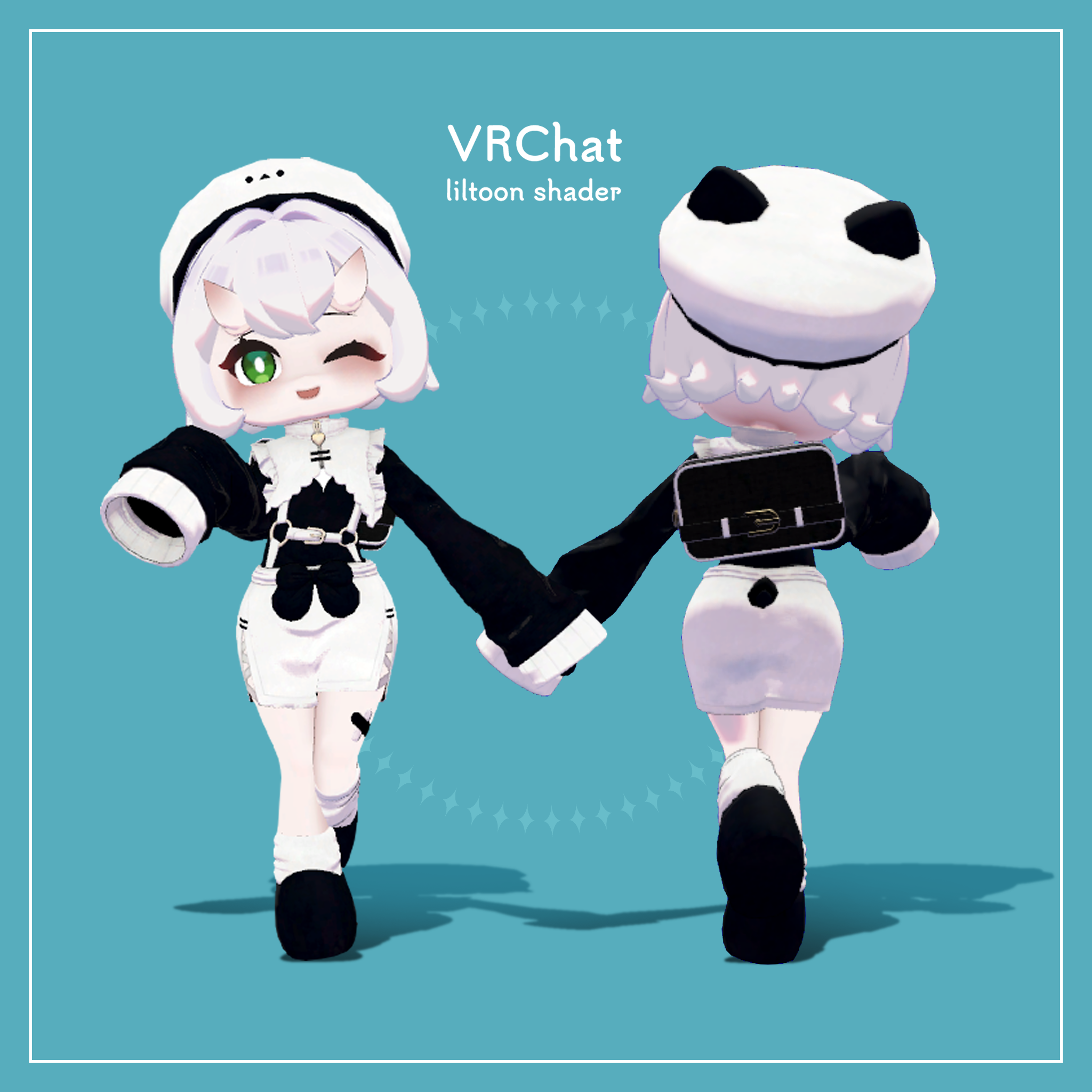 【VRChat / VRM】ゆん【オリジナルアバター】 - CG shop【 K A O R U Y A 】 - BOOTH