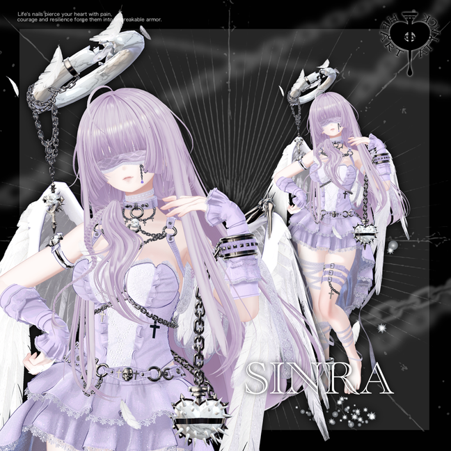 『枷シリーズ』⛓ Guilty Angel ⛓【13アバター対応】 - HeartAttack_official - BOOTH