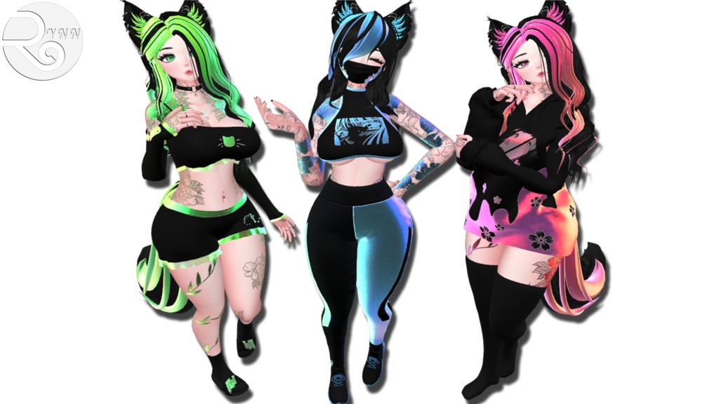 Kera | VRChat | PC | SPS (PCS) - R Y N N - BOOTH